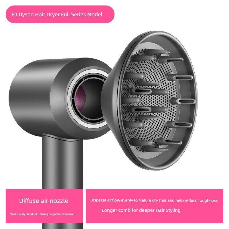 Подходит для насадки-диффузора фена Dyson, защитный чехол для сушки, аксессуары для укладки и завивки HD15/08