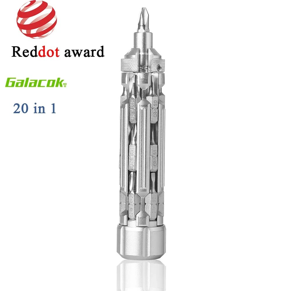 Super S1 EDC набор отверток Silver