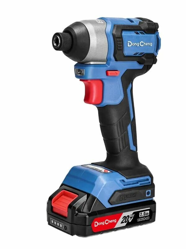Винтоверт акк уд DongCheng DCPL165 (TYPE ADM) 20V*4,0Ач Li-Ion 165Нм HEX1/4 акк и ЗУ кейс