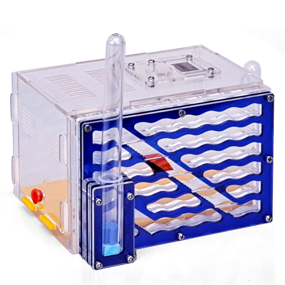 CG1233 Муравейник DIY 5-слойный Акриловый Ферма для Муравьев с Пищевой Зоной Подарок на День Рождения, Материал Акрил, Размер изделия 153*135*15мм, Размер упаковки 180*120*60мм, Вес упаковки 620г, В комплект входят 1* Муравейник