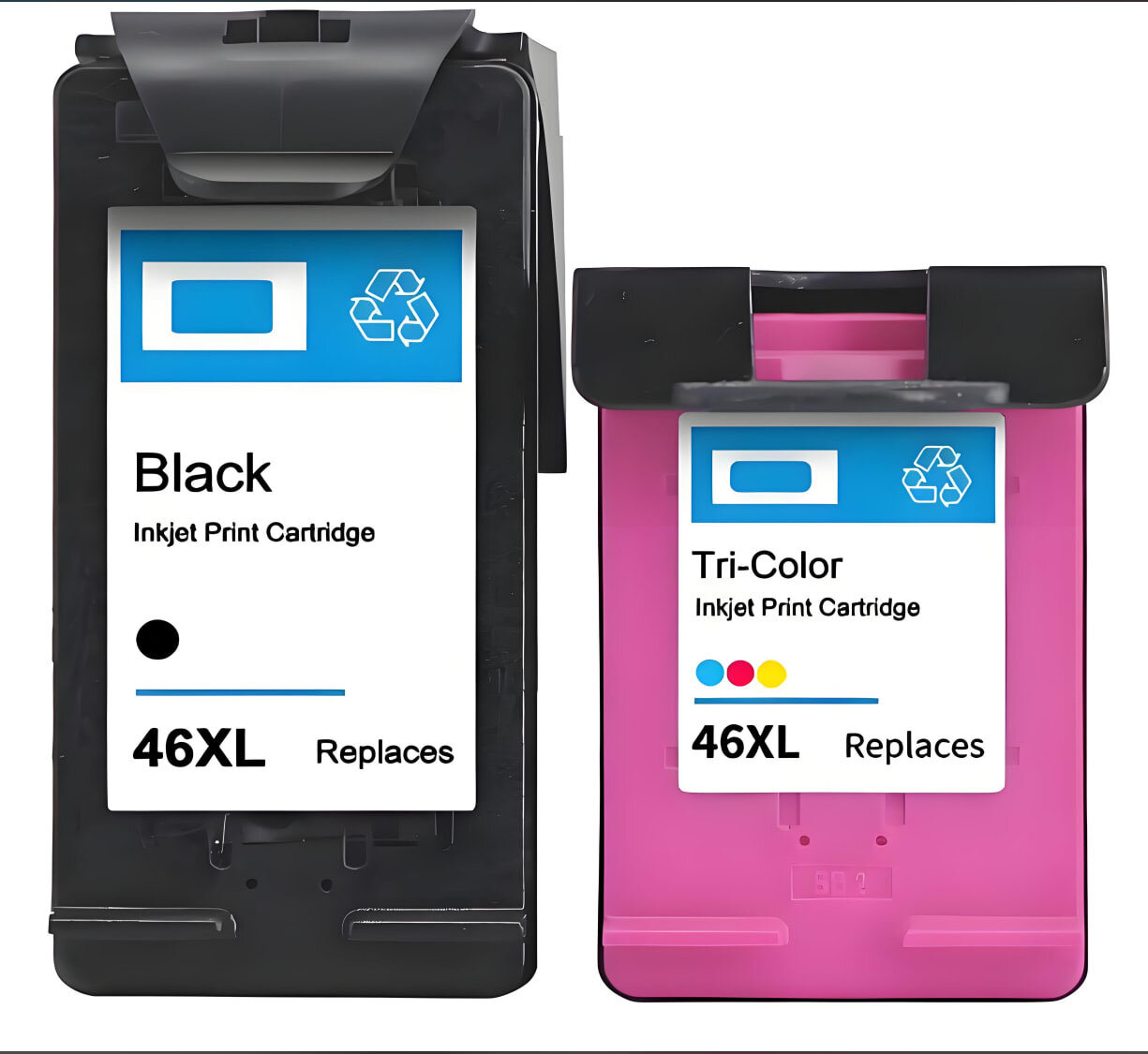 XIMI анти Совместимый 46XL Замена чернильного картриджа для HP 46 Ink Совместимость с Deskjet 2020hc/2029/2520hc/2529/Ultra 4729