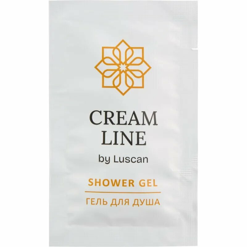 Гель для душа Luscan Cream Line, саше 10мл,500шт/уп, 1921135