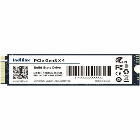 SSD диск Indilinx 4XN80S PCIe 3.0 x4 M.2 NVMe 256GB