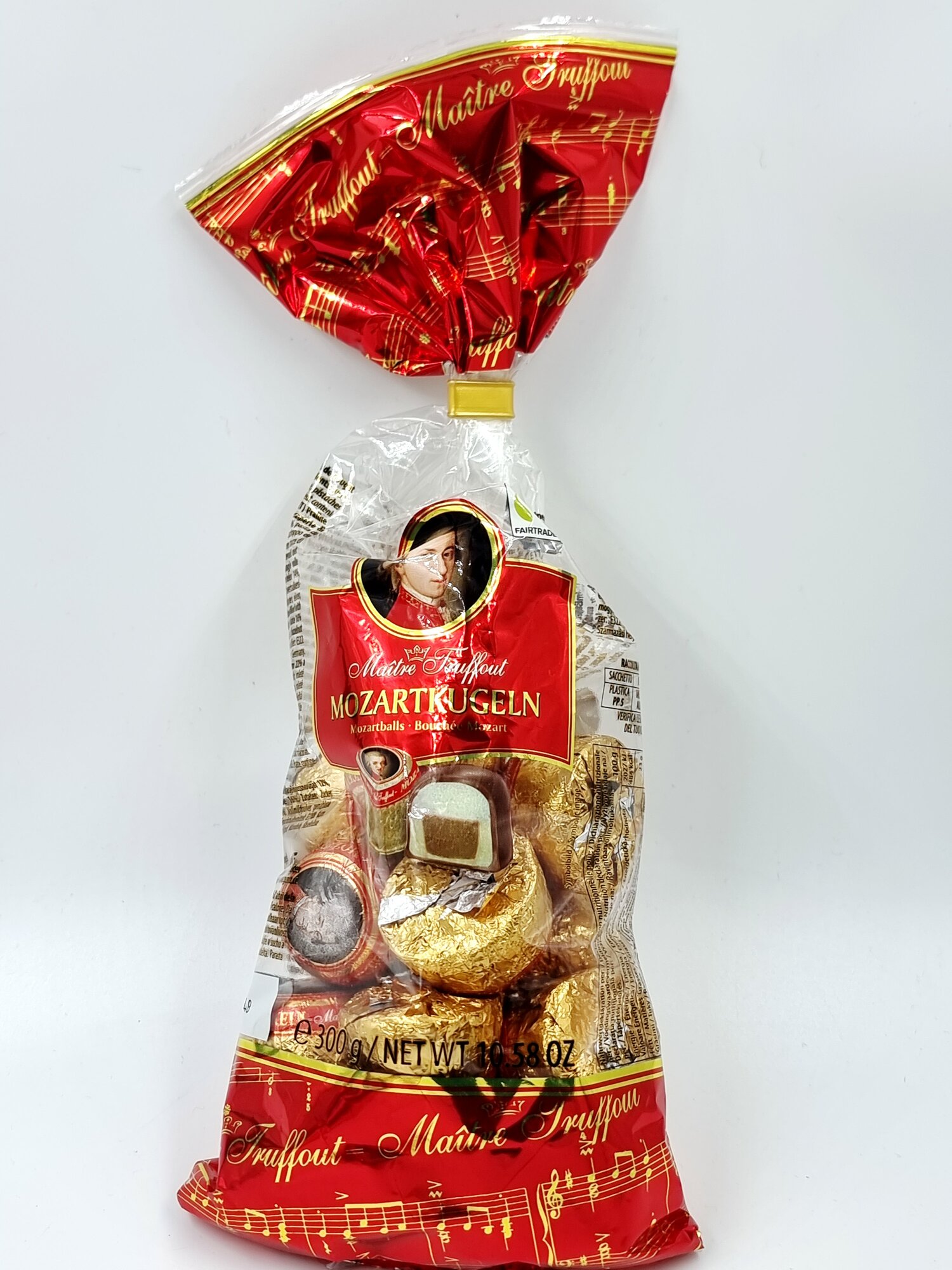 Шоколадные конфеты марципановые Mozartkugeln 300 г (Австрия)