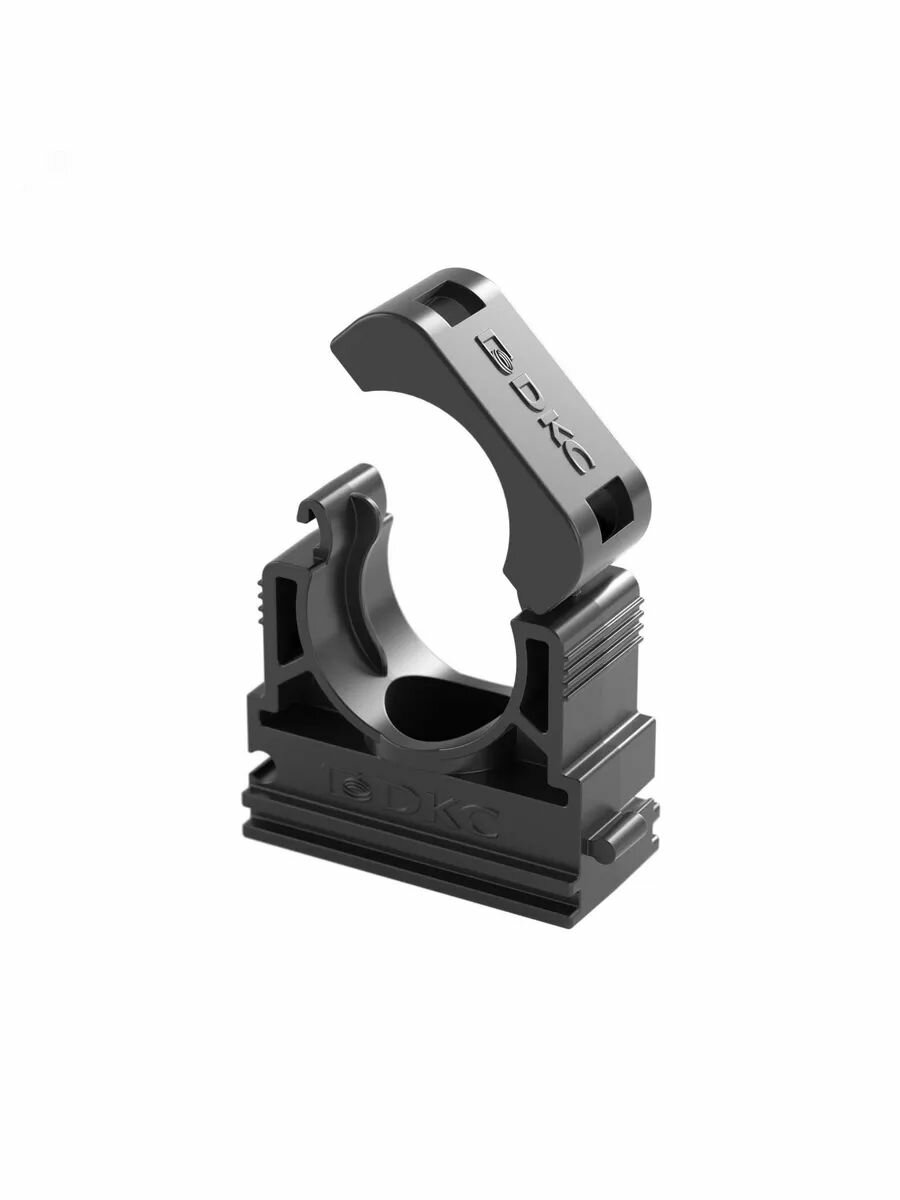 Держатель с крышкой DN 23мм полиамид, цвет чёрный код. PASW23N DKC ( 1шт. )