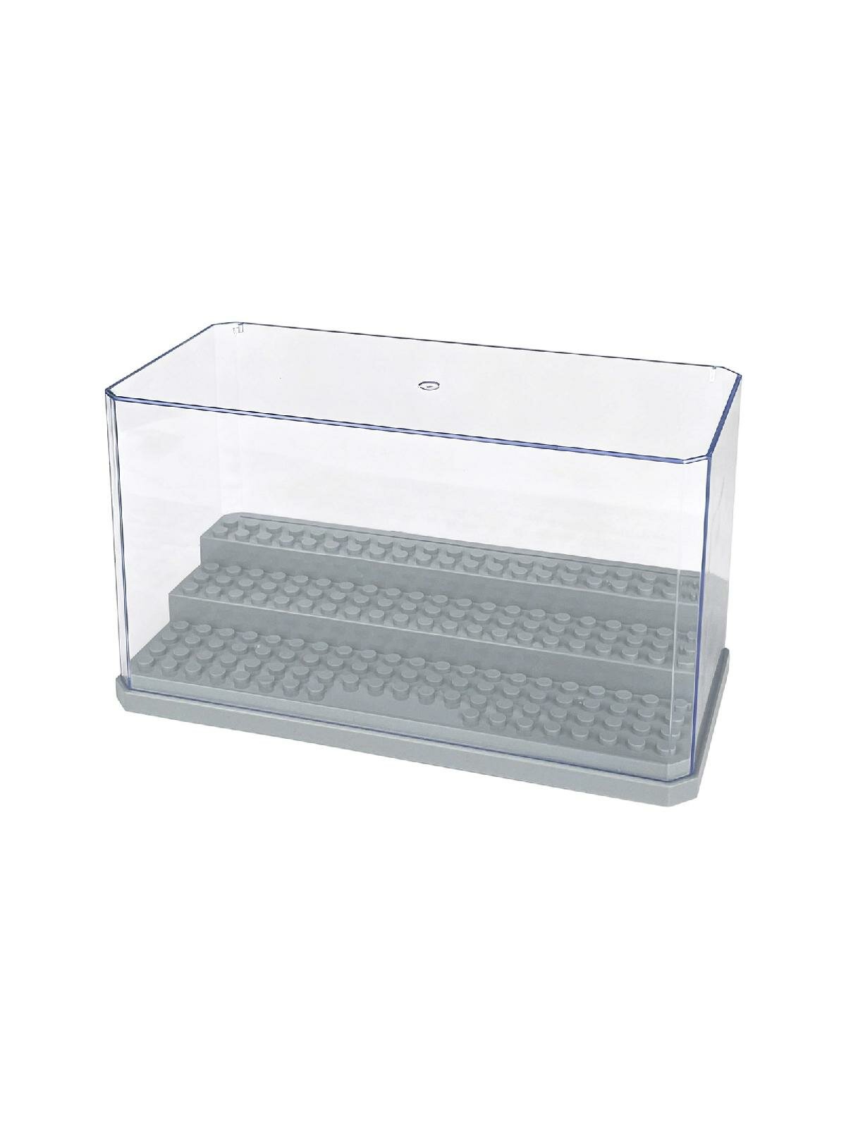 Акриловая защитная витрина с полками для демонстрации фигурки-модели Игрушки