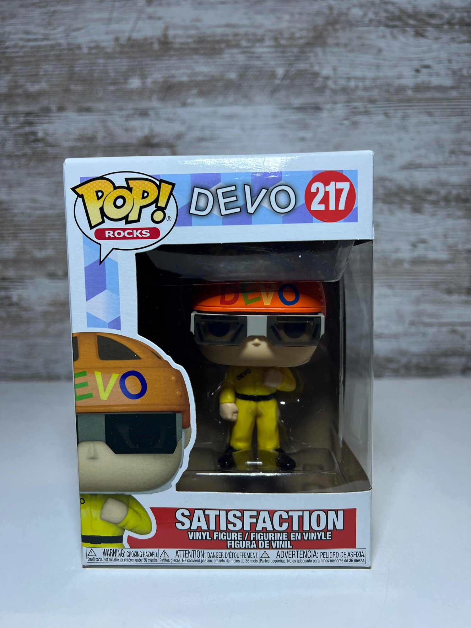 Фигурка Фанко pop rocks DEVO , Satisfaction vinyl figure, 10 см от Funko
