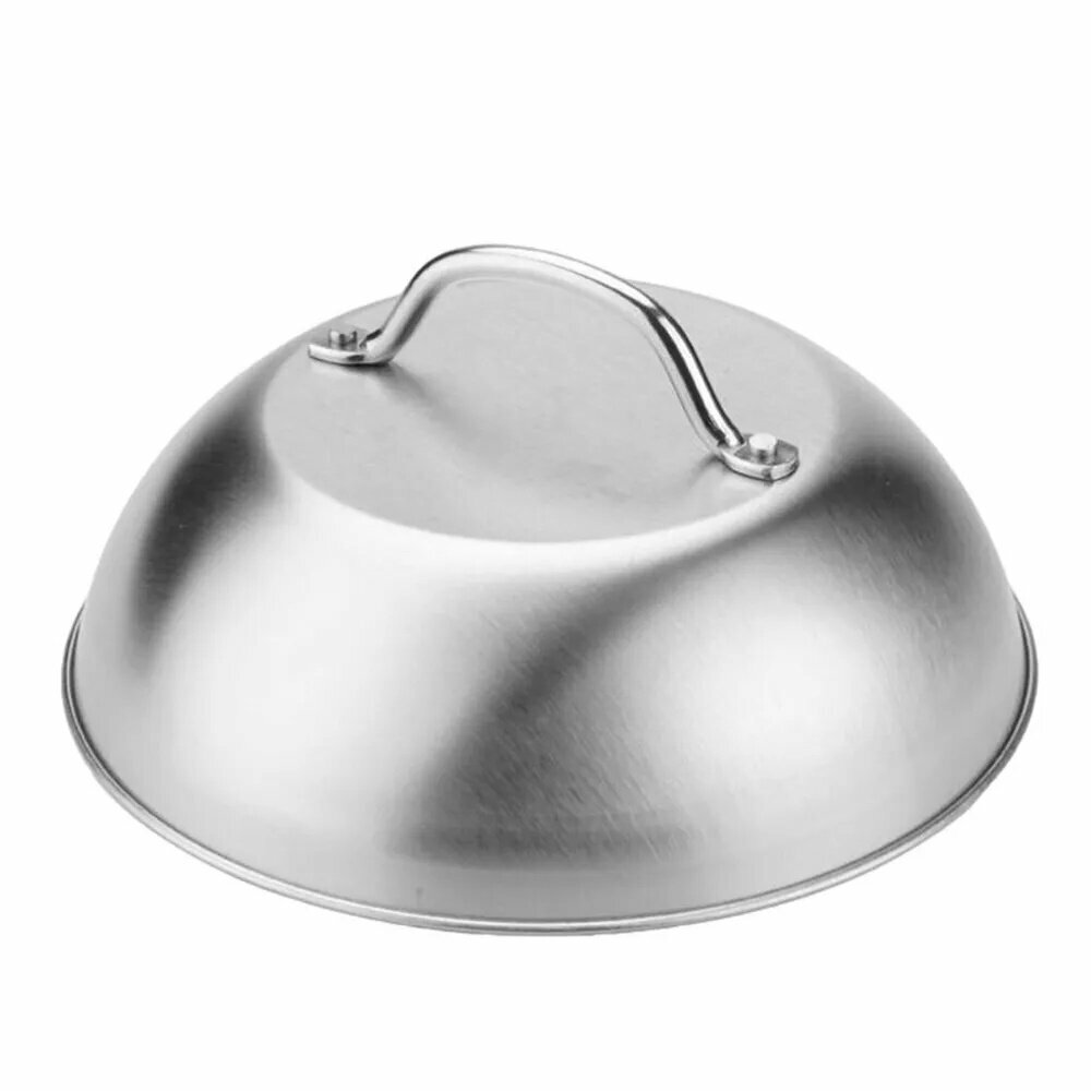 Жаропрочная насадка для барбекю с куполом из нержавеющей стали для плавления сыра в бургерах