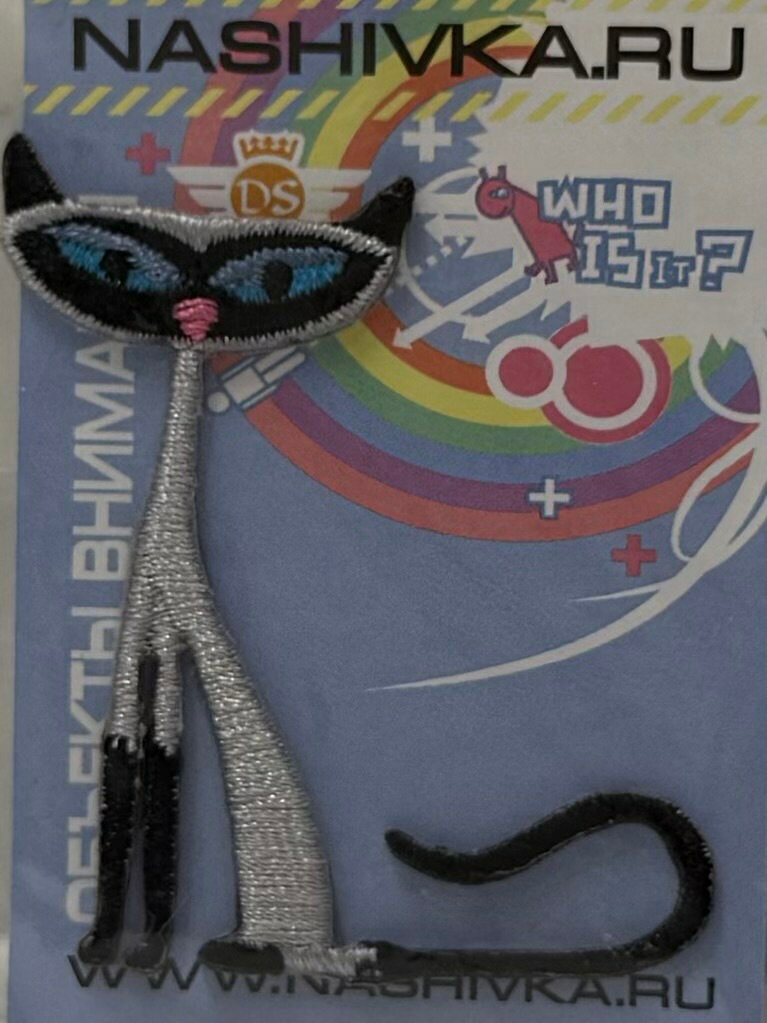 Термоаппликация cat