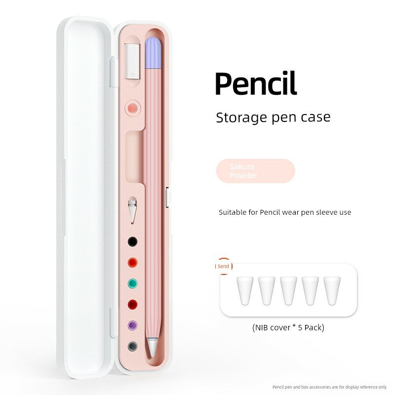 Чехол для стилуса Apple Pencil 1 и 2 поколения, Силиконовая подложка, кейс для стилуса