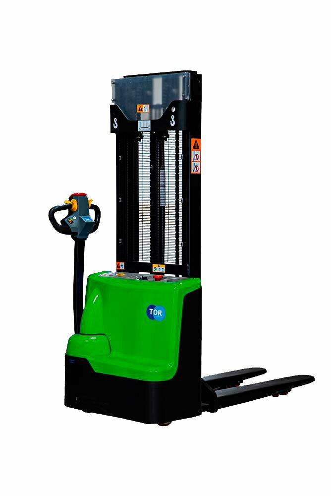 1049766 Штабелер самоходный 1,5 т 2,5 м TOR WS15H-2500SC PRO Li-ion 24/100 В/Ач контр. скорости подъема
