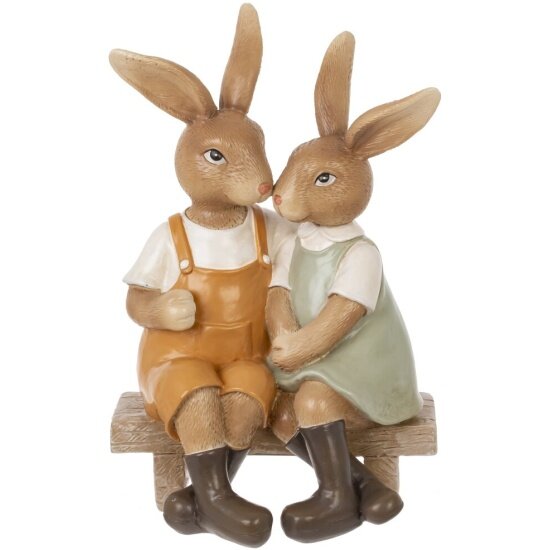 Фигурка декоративная Remeco Collection "Зайцы " 11х9х17 см