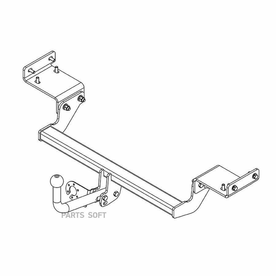 Фаркоп от официального дистрибьютора, AVTOS, артикул KI27