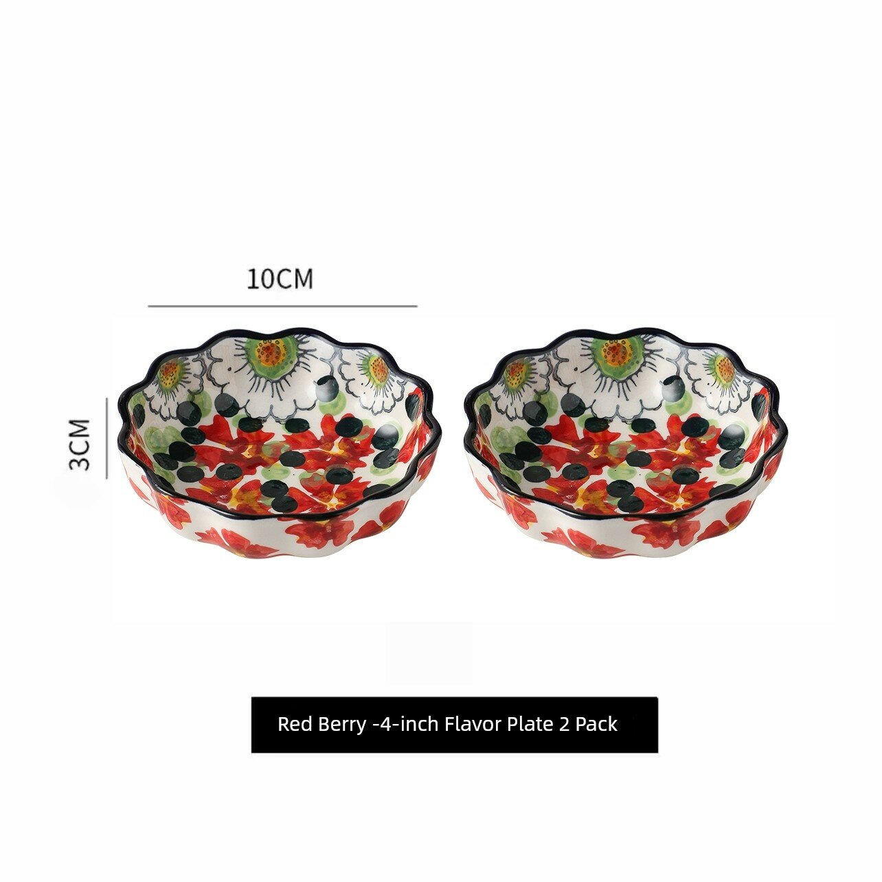 Керамическая чаша ручной росписи для внешней торговли, креативная большая чаша для лапши с двумя ручками, суповая чаша,