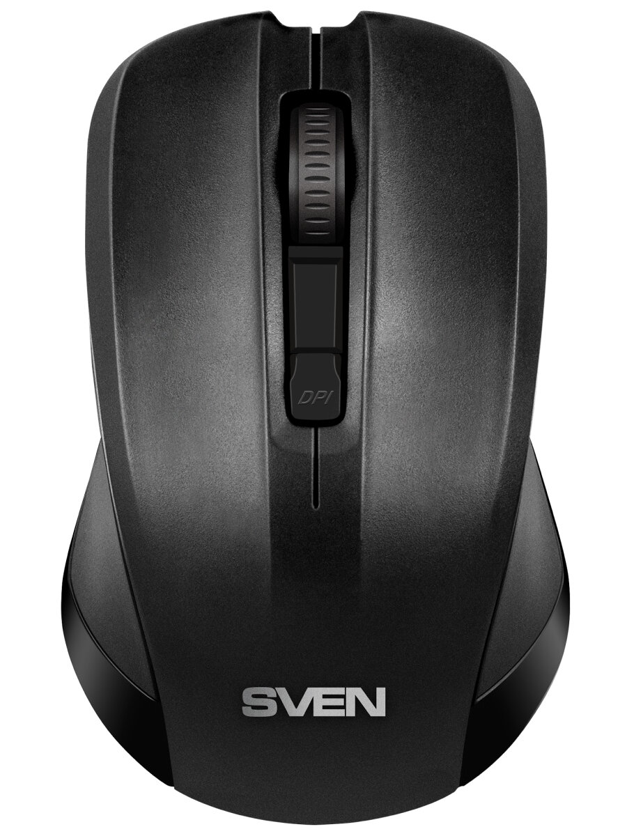 Мышь беспроводная SVEN RX-270W черный (USB, 1600dpi, 4but) (SV-016234)