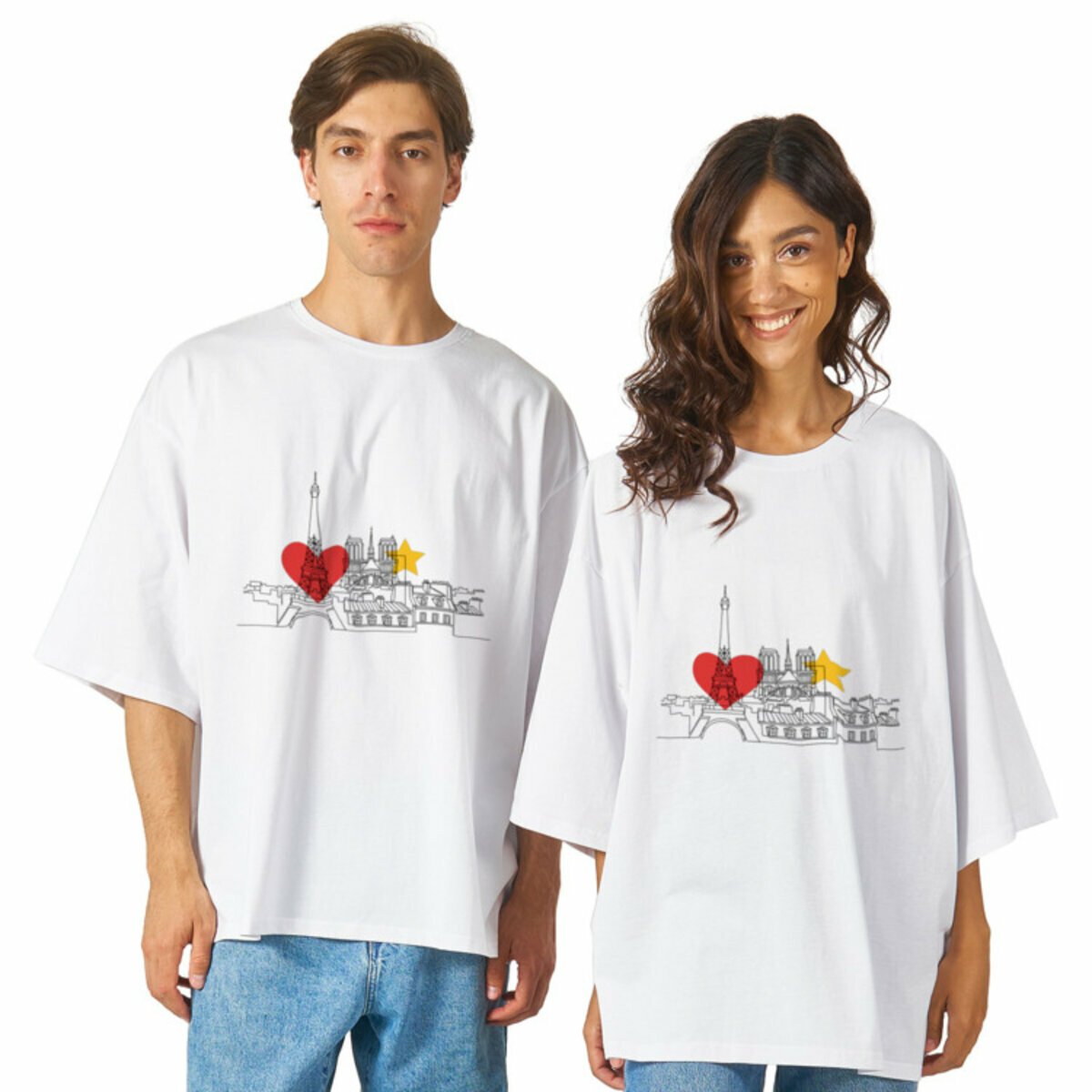 Футболка спортивная Оверсайз