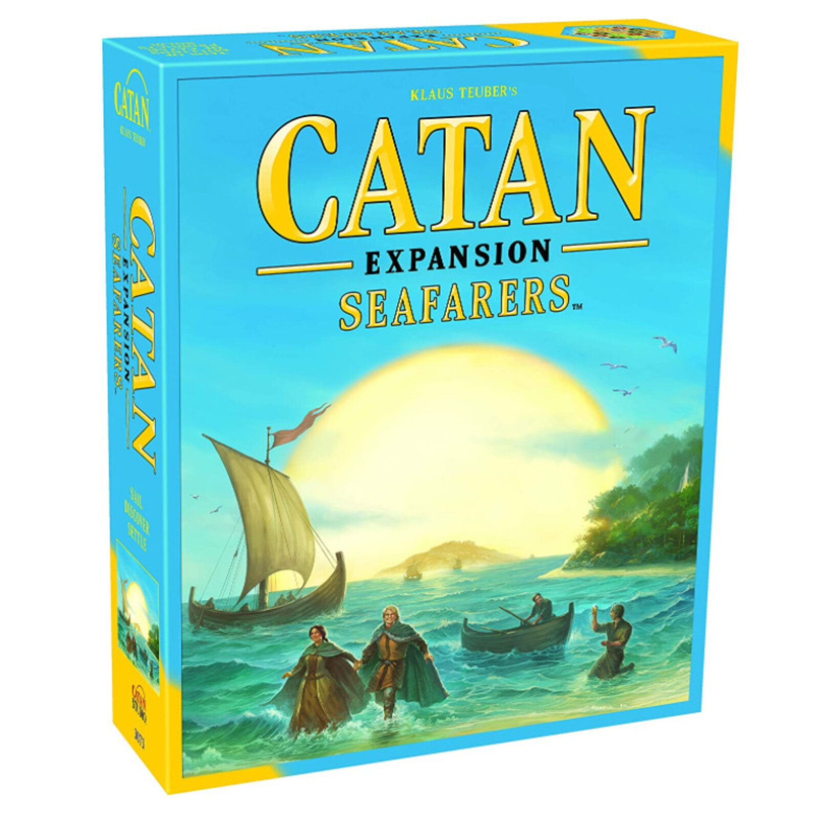 Settlers of Catan: 5th Edition - Classic Board Game, 19 шестиугольных плиток регионов, 6 фрагментов морской рамки, 9 дополнительных фрагментов гаваней, 20 деревянных фигурок поселений, 16 деревянных фигурок городов, 16 деревянных фигурок дорог, 95 карт