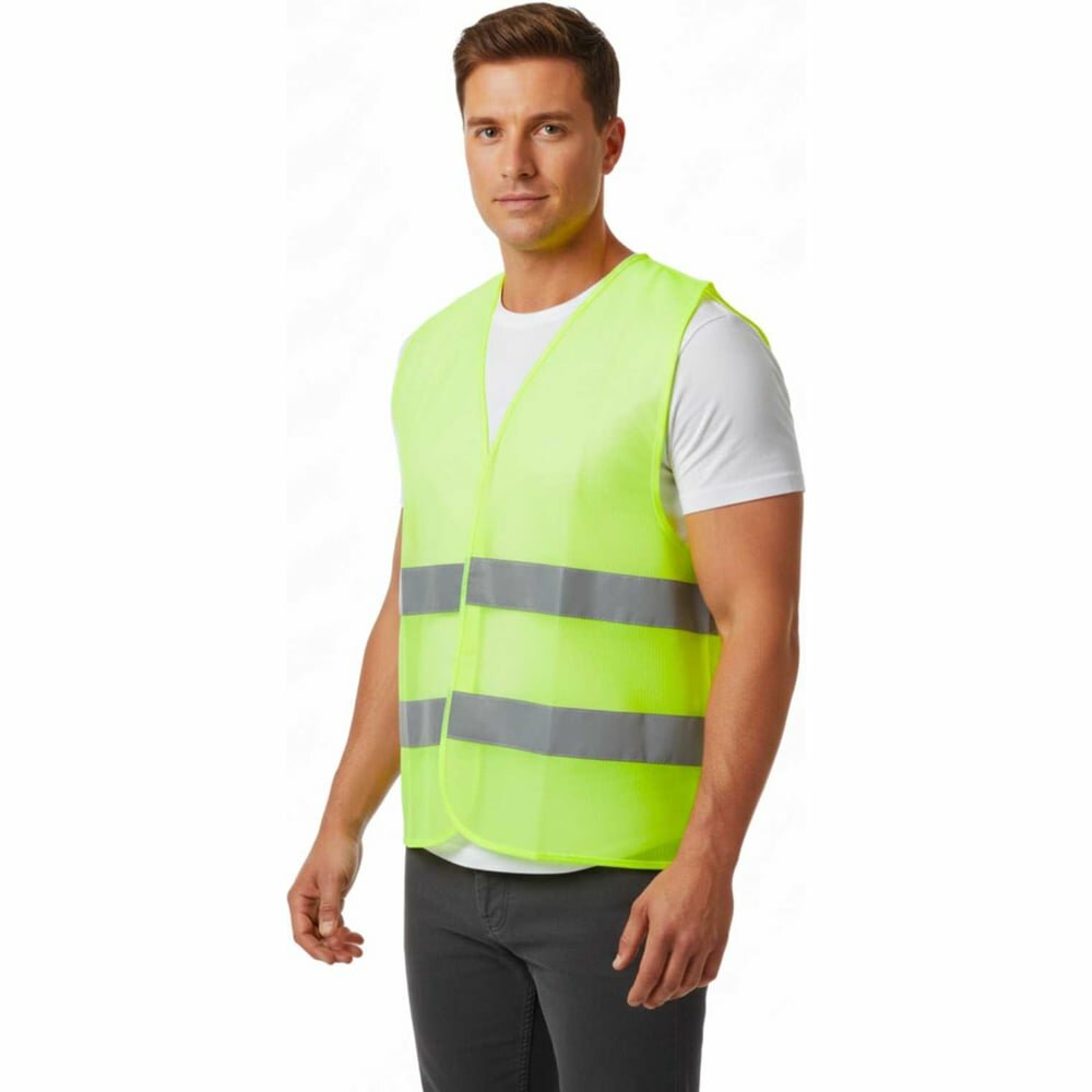 Сигнальный светоотражающий жилет Partex Эконом лимонный, 2 XL НФ-00002443-2XL