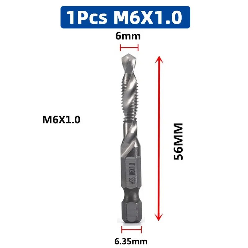 Набор ручных инструментов ExactBit M6X1.0