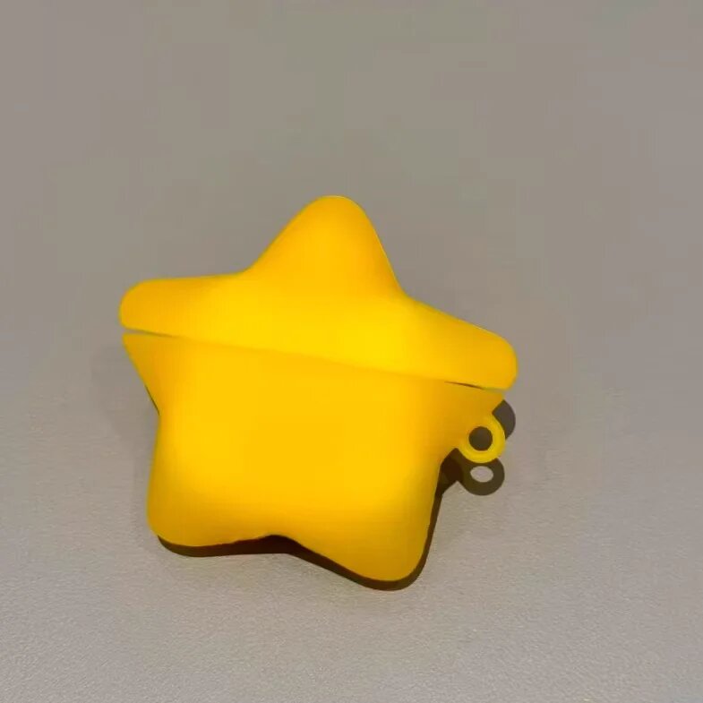 3D однотонный чехол для наушников со звездами для Redmi Buds 6 Pro 6 Lite, мягкий силиконовый защитный чехол для наушников XiaoMi 5 5 Pro, чехол