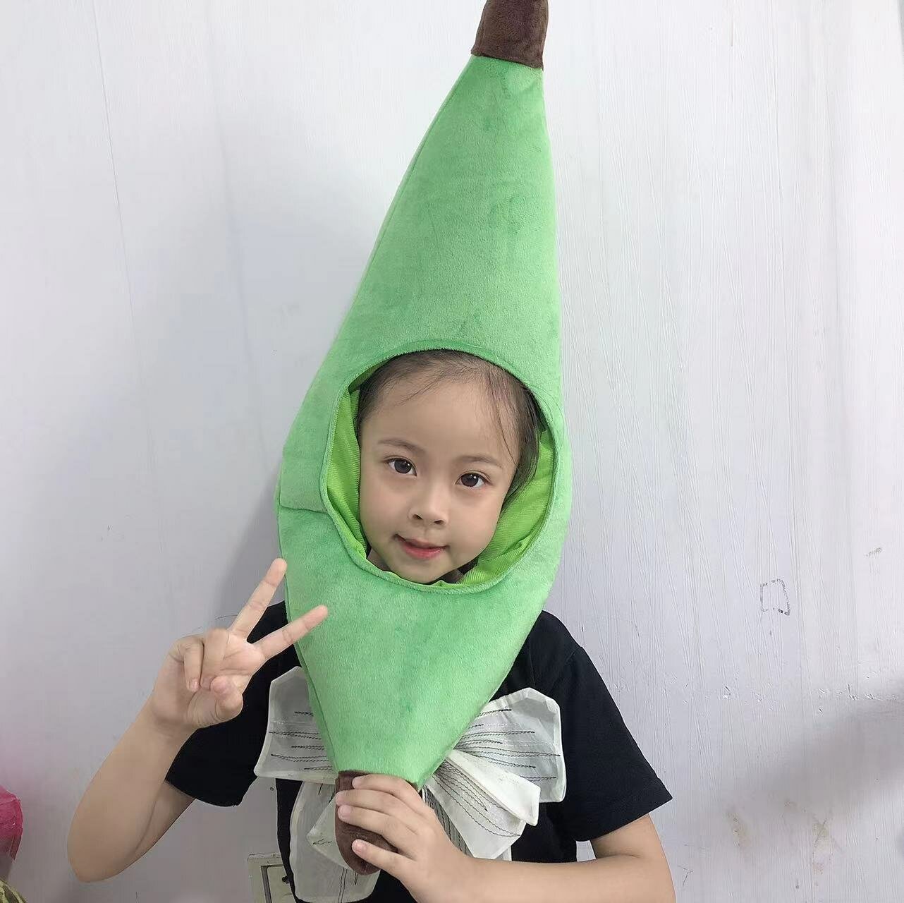 Милая и необычная шляпа с бананом, плюшевая игрушка, фруктовая шляпа, реквизит для фото интернет-знаменитостей