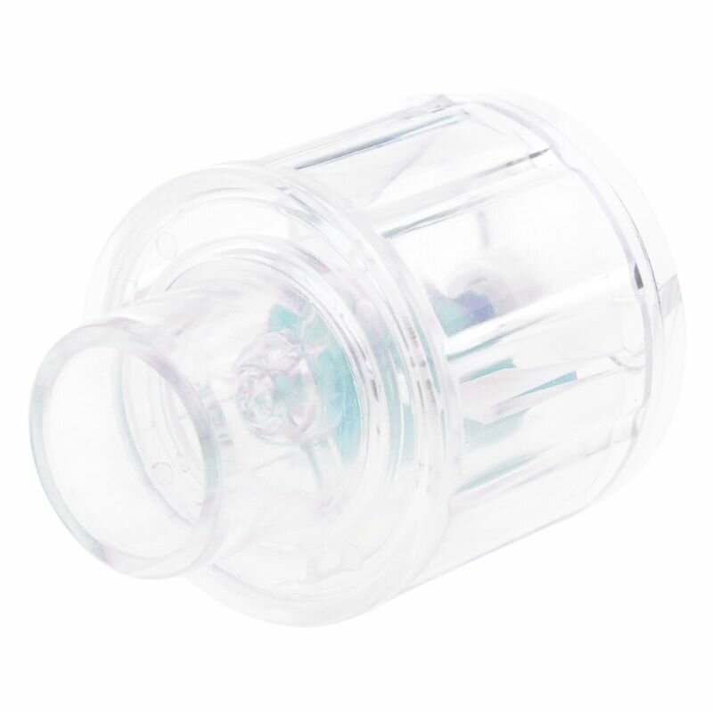 Светящиеся аквариумные фитинги для труб с волновой выходной головкой-прозрачный Синий S small