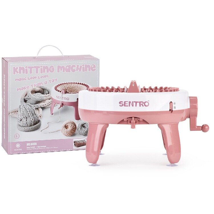 2026 Новейшая 48-игольная вязальная машина, ручная вязка свитера, шапки, шарфа, магический инструмент, автоматическая ручная вязка, игрушка для детей