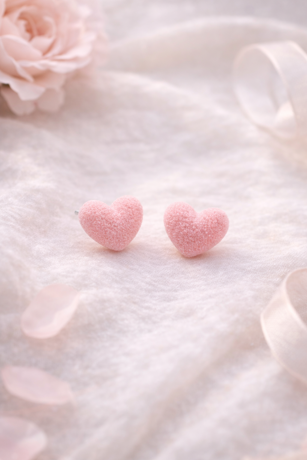 Серьги пусеты, жемчуг имитация