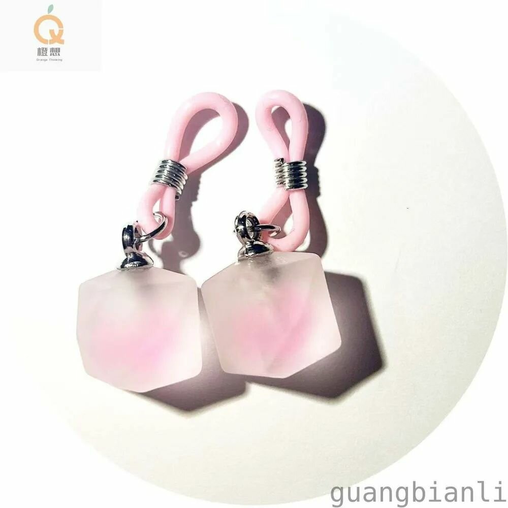 Стимулятор зажимы для сосков и клитора с цепочкой - вакуумные прищепки для половых губ интимные товары для взрослых 18+,1 шт