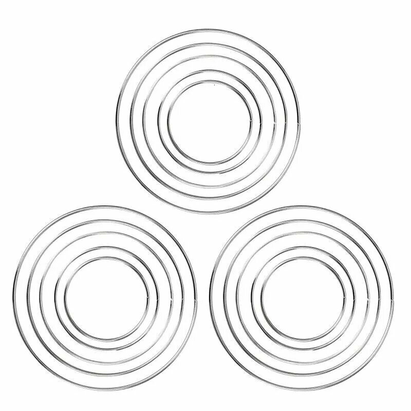 Свадебные обручи для макраме