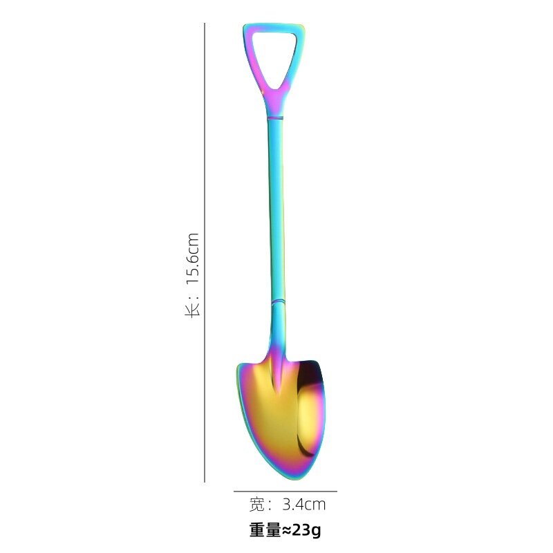 Кросс-бордерная ложка из нержавеющей стали 304, высококачественная ложка, ложка для арбуза, кофейная ложка, ложка для мороженого, ложка для торта и десерта
