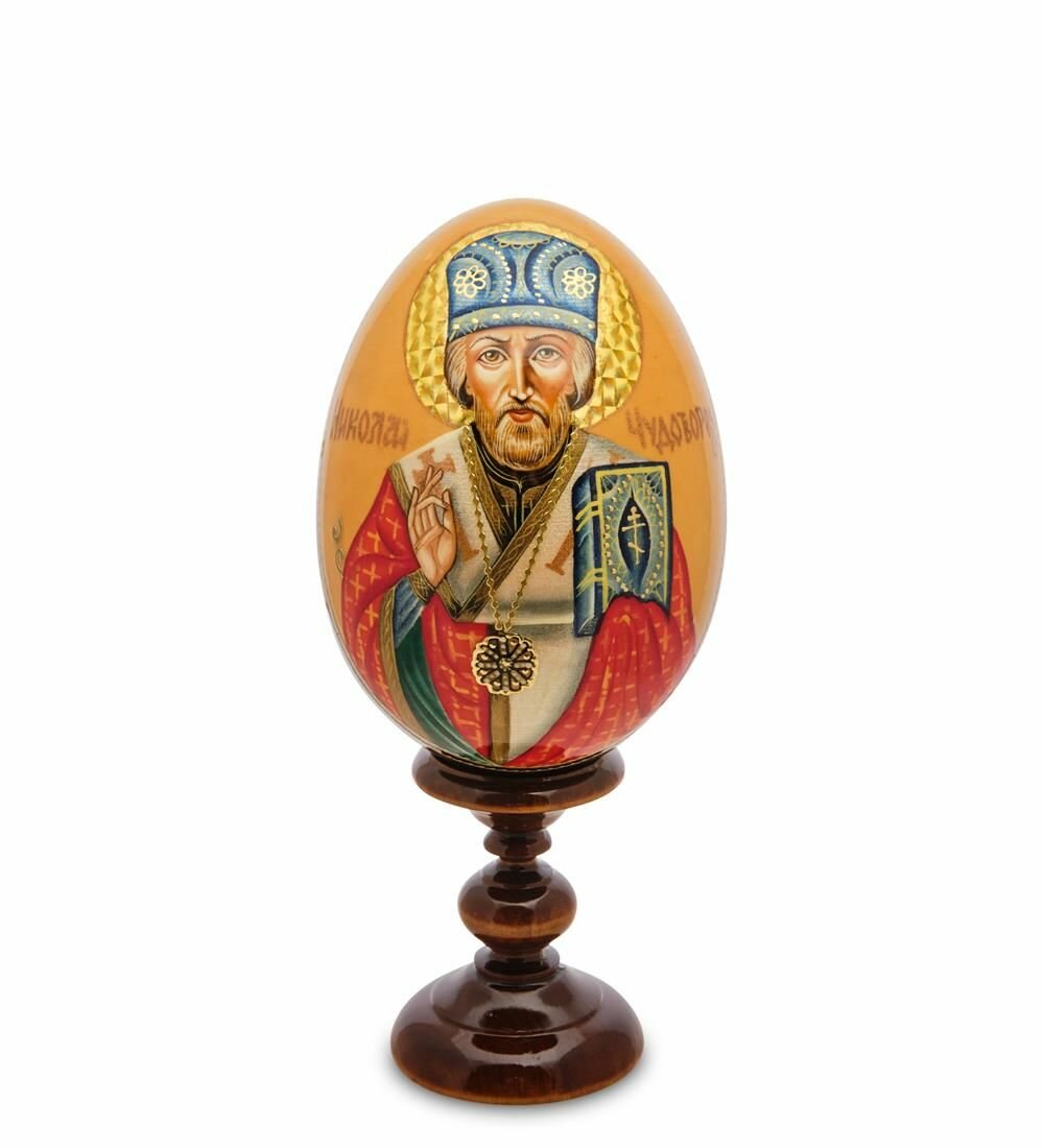 Яйцо-икона "Святой Лик", Рябова Г. A2169818 разностор, Россия.