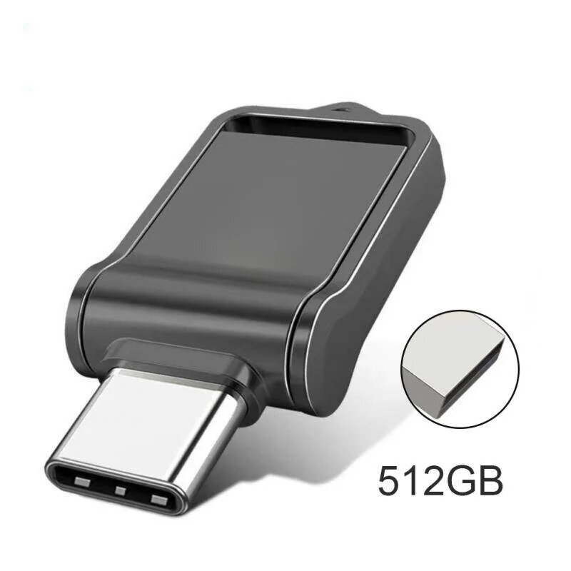 MIJIA 2 в 1 Мини флэш-накопитель 1 ТБ / 2 ТБ Gun 512GB