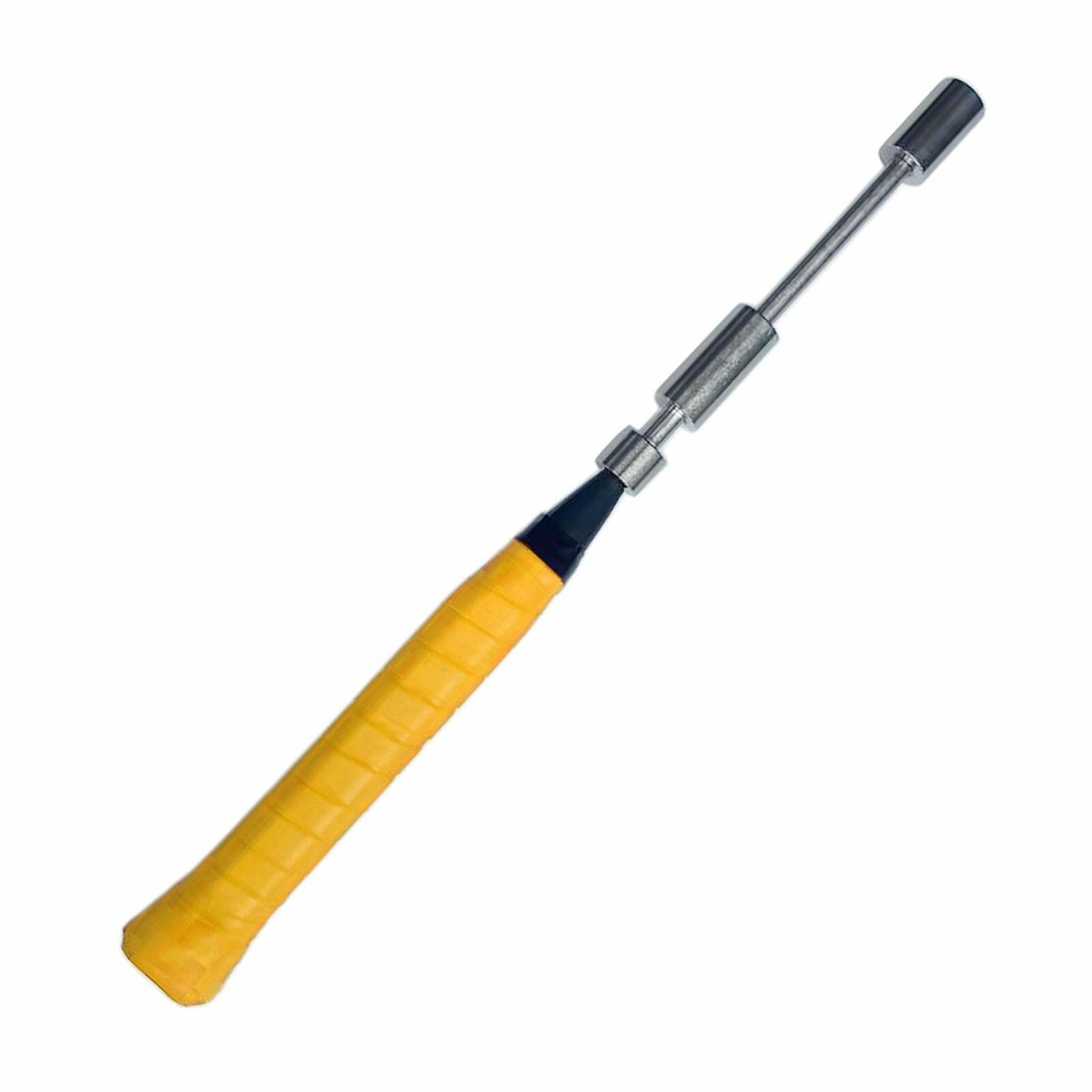 Тренажер для улучшения техники в бадминтоне с регулируемым сопротивлением и съемным амортизатором