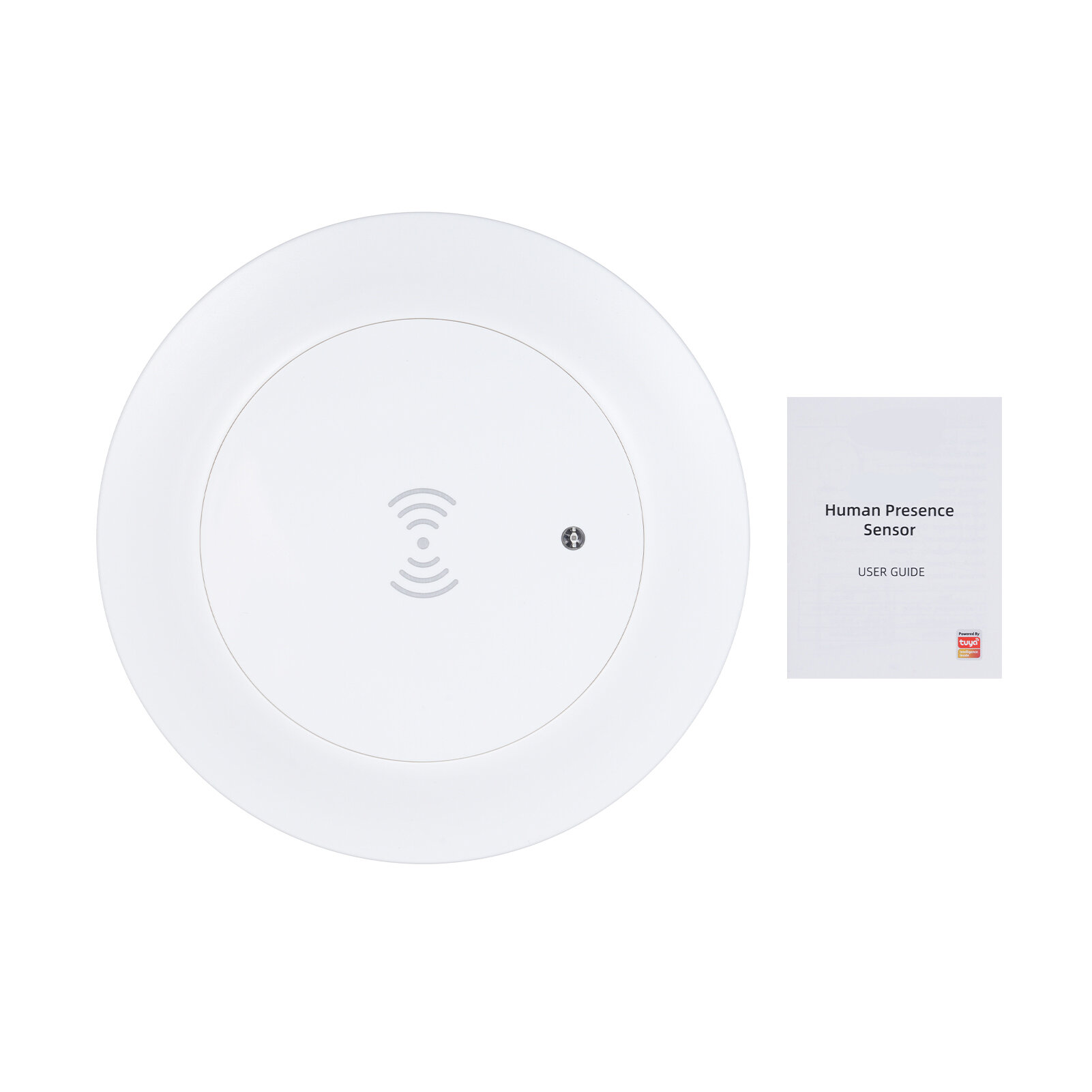 Датчик присутствия ZigBee, датчик движения тела, высокоскоростной детектор, радарная частота 24 ГГц, подсветка, человек отсутствует, статус: используется с шлюзом.