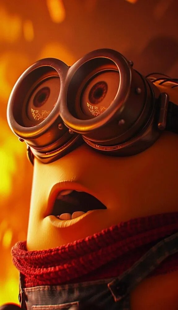 Алмазная Мозаика "Миньоны" 40х50 См Алмазная Вышивка / Картина Стразами Подарков / Украшения