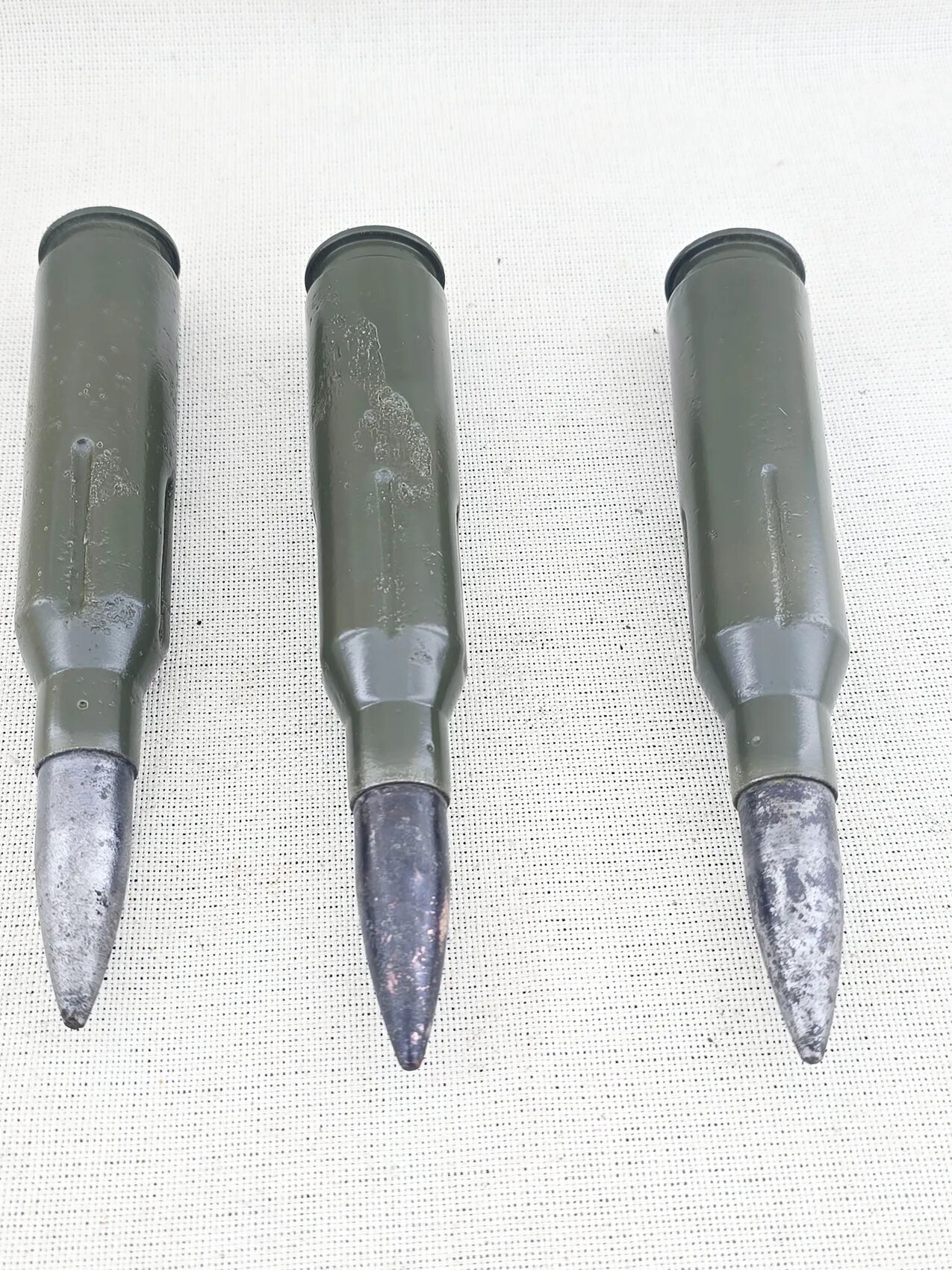 Макет патрона калибра 14,5мм пулемет кпвт , птрд учебный 1 штука зеленый