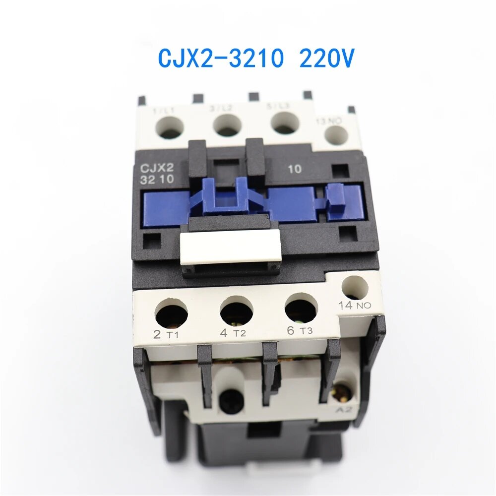 Контактор переменного тока CJX2/LC1D 32А 3P+1NO/1NC CJX2-3210 AC220V