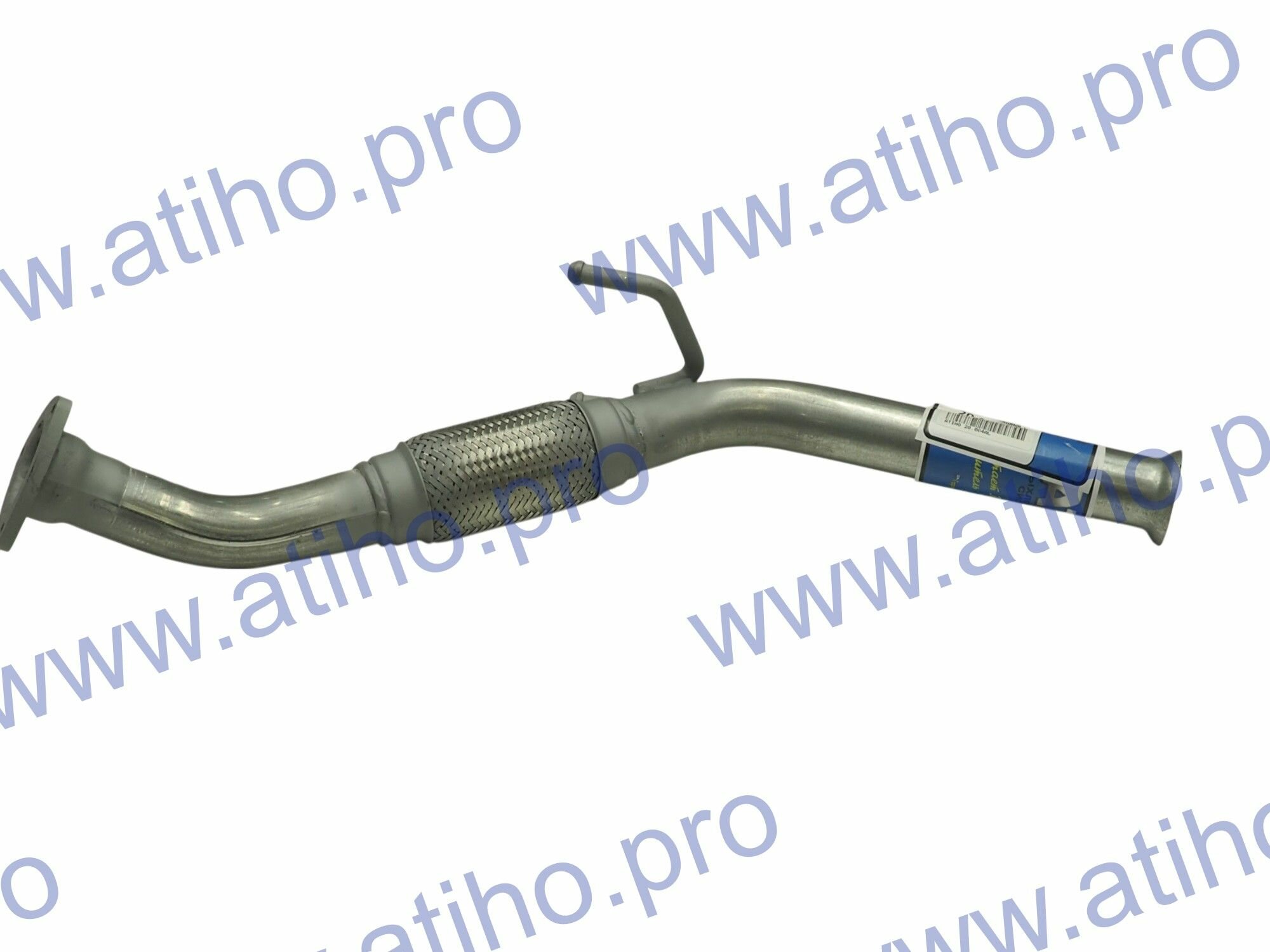 Приемная труба Atiho для а/м Ларгус, X-Ray с дв.1.6 (8-ми и 16-ти клапанный двигатель)