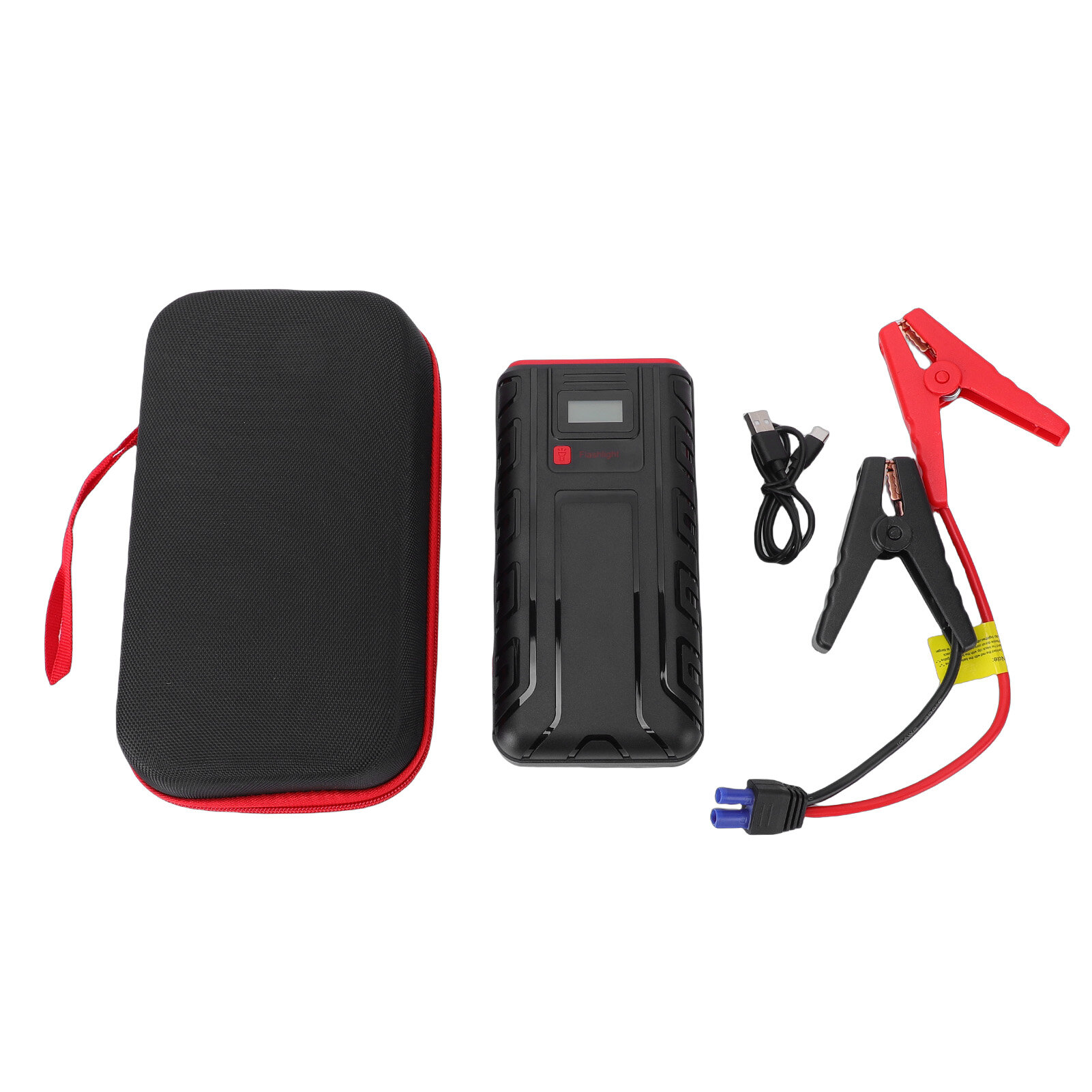 Автомобильный аккумулятор, стартер, светодиодный дисплей, USB, быстрая зарядка, 4000А, 30000 мАч, портативный автомобильный аккумулятор, усилитель для бензинового двигателя 9,0 л