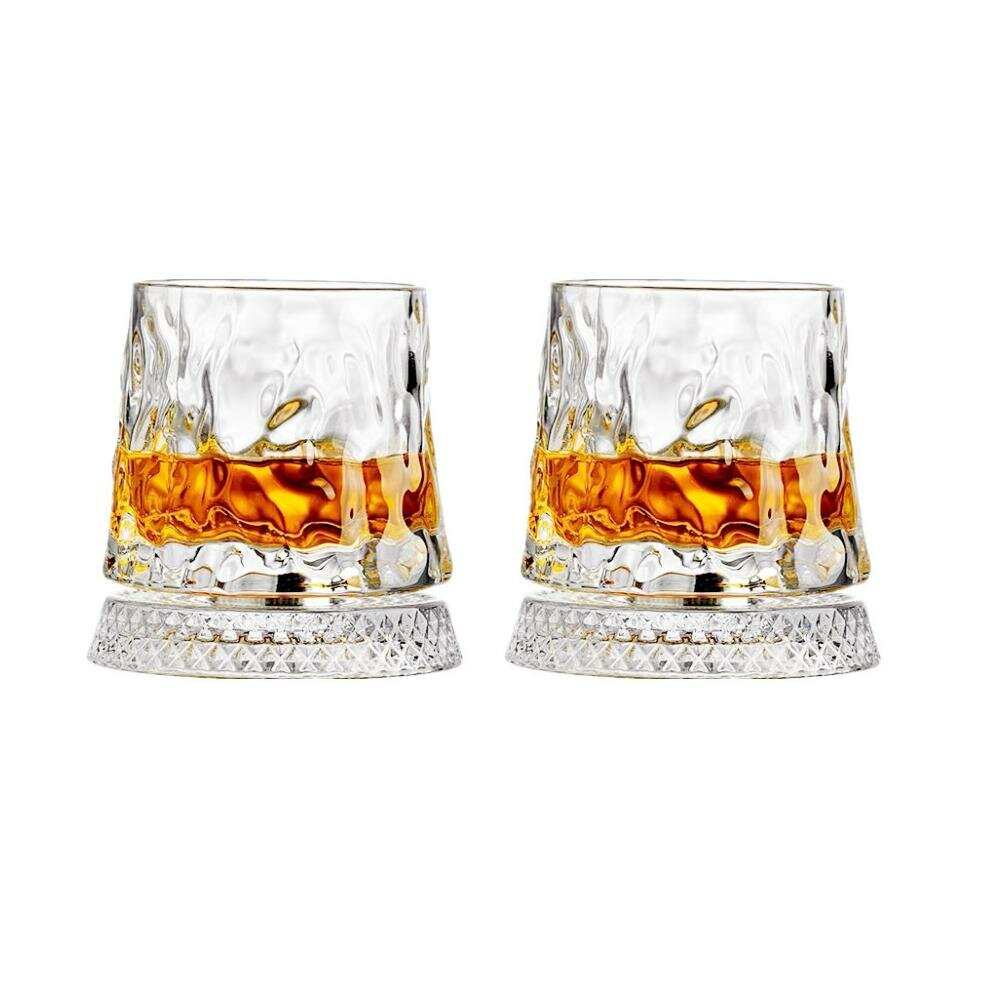 Вращение для виски, прозрачные, 280ml мл , 2 штук