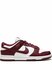 Кроссовки NIKE Dunk Low, размер 11 US, белый/красный