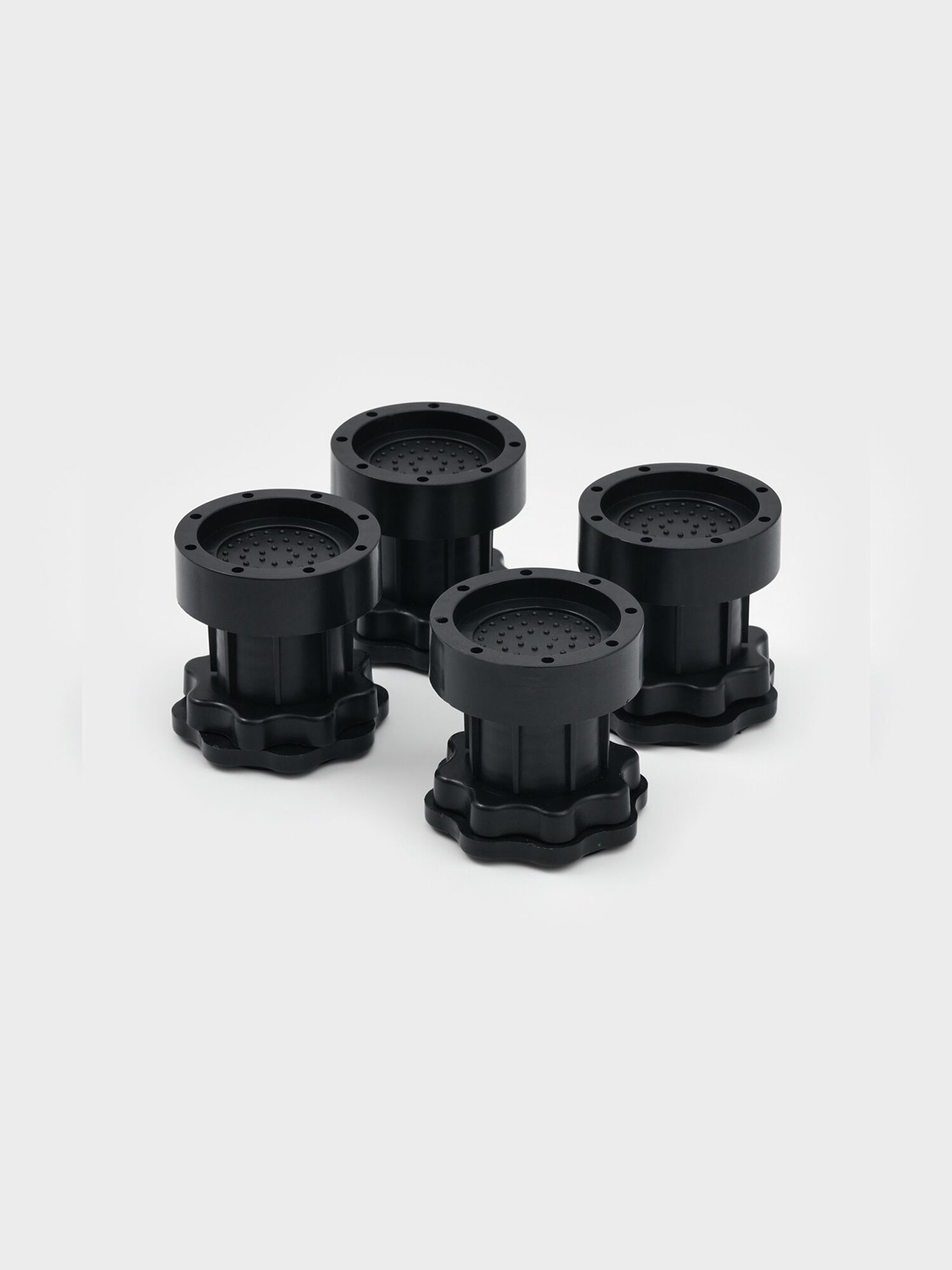 Подставки антивибрационные раздвижные, 4 шт, 6,5х8-10 см, d 4,7 см