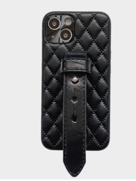 2026 Последняя модель Совместимый новый кроссбоди чехол для Apple 14, чехол для iPhone 14 Pro с алмазным узором, стиль Chanel, 16 Pro, ремешок, полное покрытие