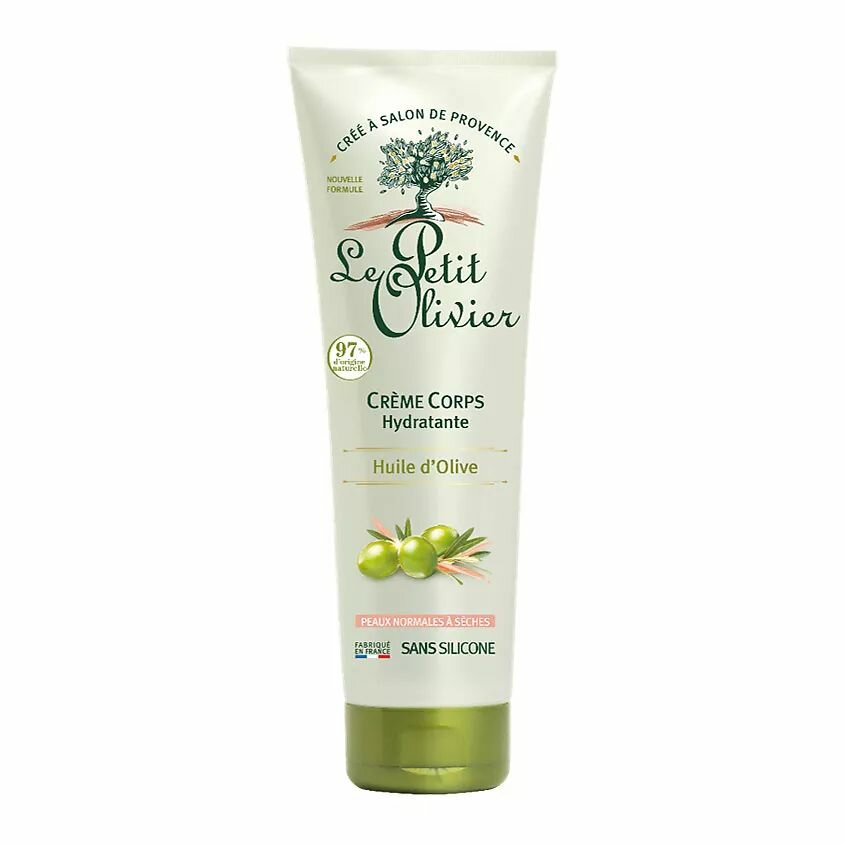 LE PETIT OLIVIER Крем для тела увлажняющий с маслом Оливы (Hydratante Cream) 250 мл