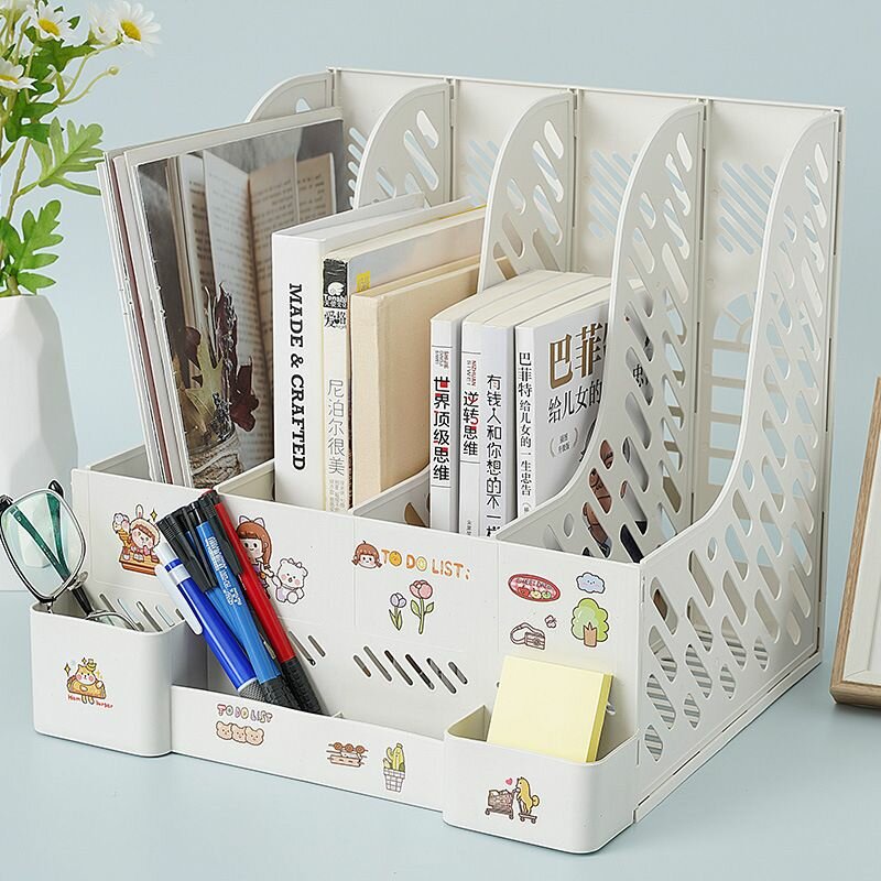 Органайзер для учебников и тетрадей, органайзер для канцелярских принадлежностей, подходит для офисов и школ