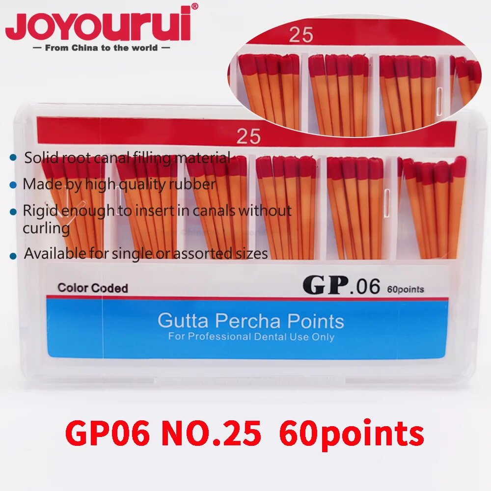 Гутта-перча JOYOURUI GP06-NO.25, 60 шт