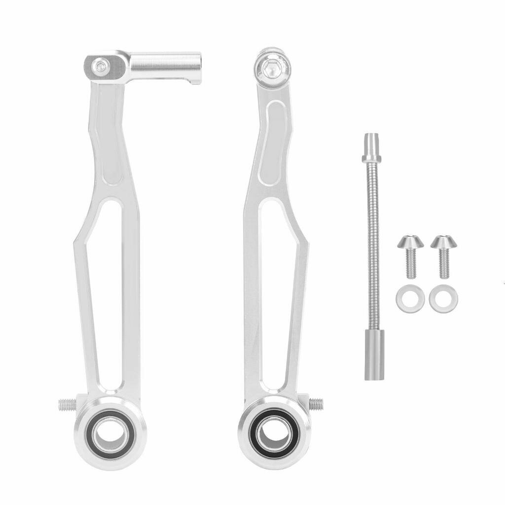 Алюминиевый велосипедный тормозной суппорт, Длинный Серебристый