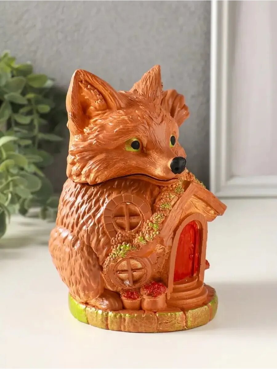 Очаровательная шкатулка с лисичкой для украшений