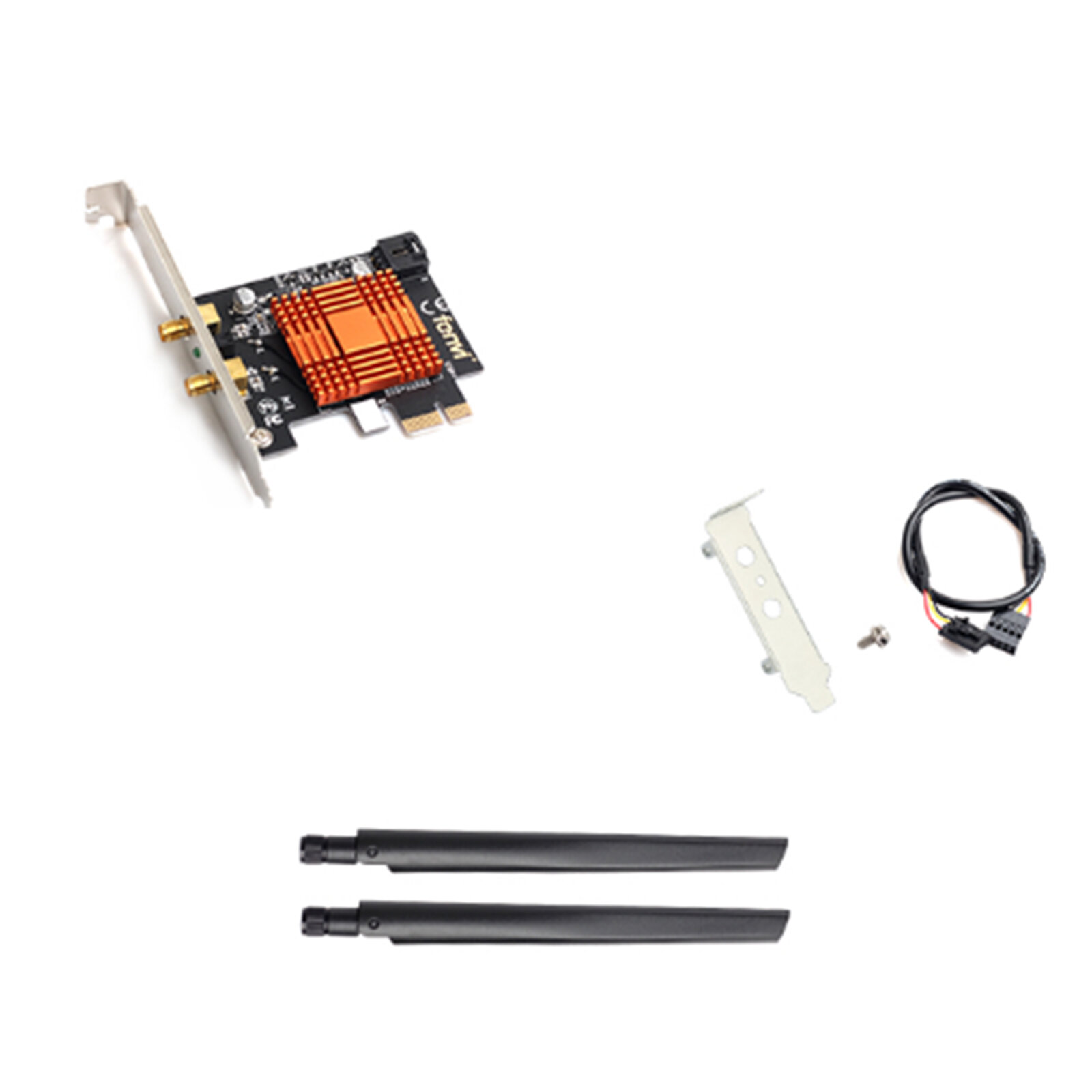 Двухдиапазонная беспроводная сетевая карта AC1200 Gigabit PCIE 4.0 wifi